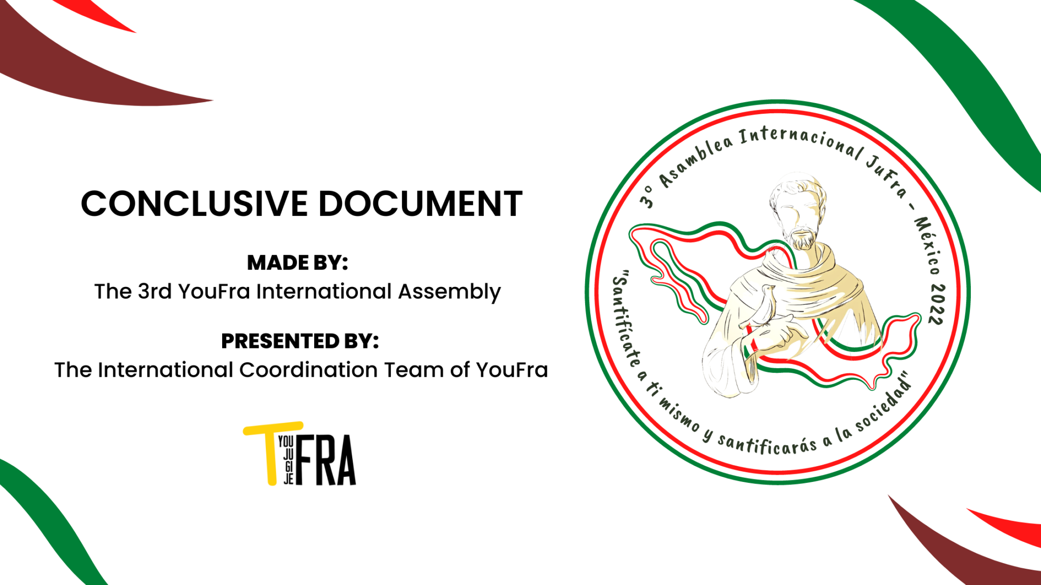 Conclusions of the Third YouFra International Assembly, Mexico 2022 ...